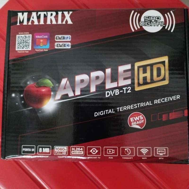 Jual Set Top Box Matrix Apple Dvb T2 Matrix Merah Di Seller Bintang ...