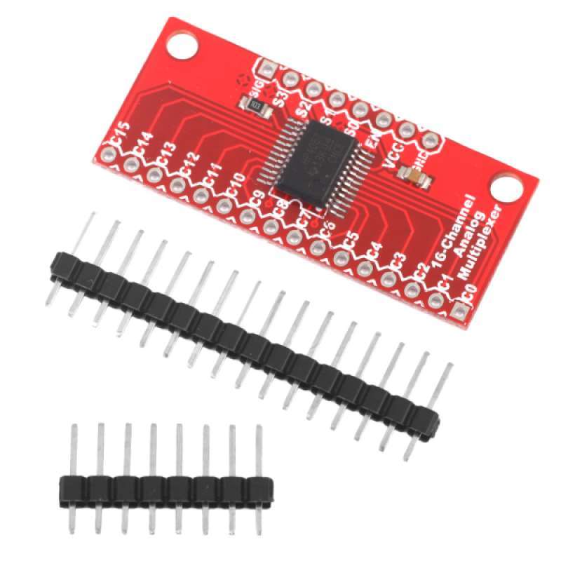 Jual 16 Channel Analog Switch Module/digital Mux Breakout - Cd74hc4067 ...