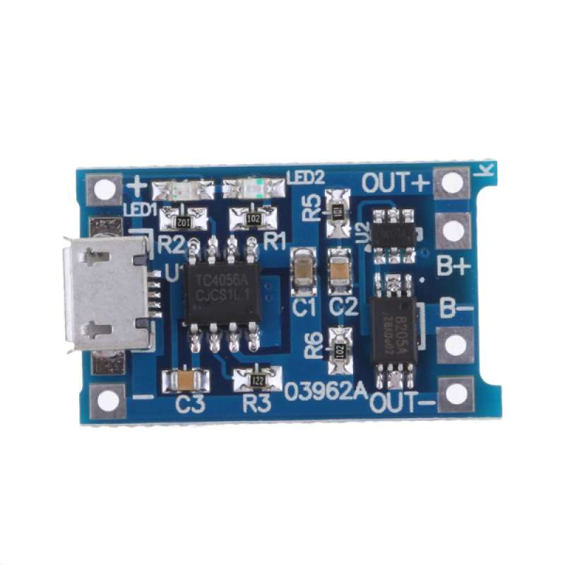 Promo 5V/1A Charger Module Board for Lithium 18650 Battery Micro USB ...