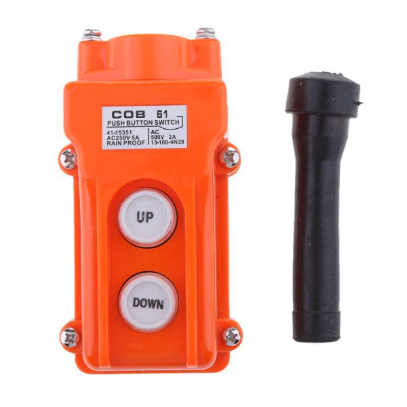 Promo COB61 For Hoist And Crane Pendant Control Station Push Button Switch UP-Down - - Diskon 23 ...