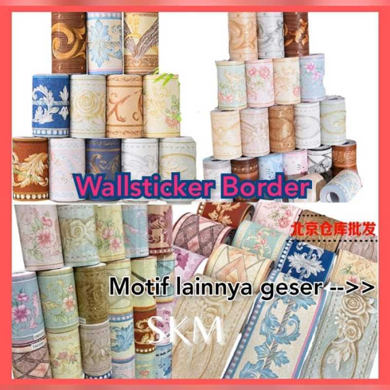 Promo WALLPAPER WALLBORDER BORDER DINDING TEMBOK KERAMIK DAPUR LIS PRM ...