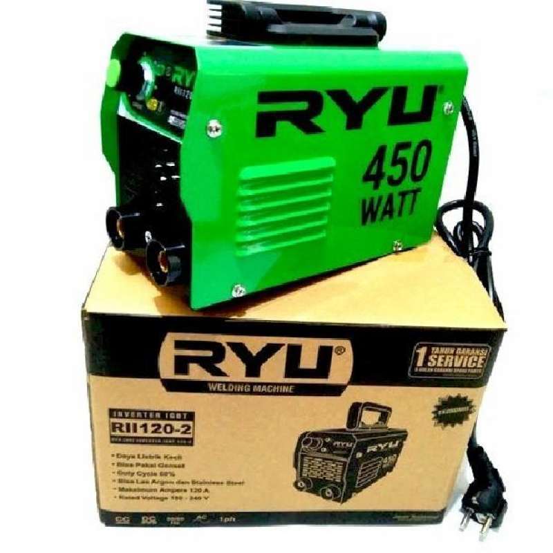 Jual Ryu Mesin 450 Low Watt Trafo Las Listrik Travo Welding Inverter ...