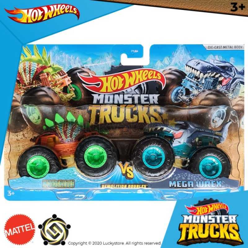 Promo Hot Wheels Monster Trucks - Motosaurus Vs Mega-Wrex Diskon 17% di Seller DENTA TOYS - Kota ...