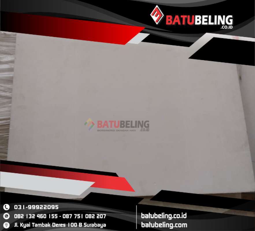 Jual PVC Board 9 mm Ukuran 60 x 120 cm Premium Ivory di Seller Batubeling - Gading, Kota ...