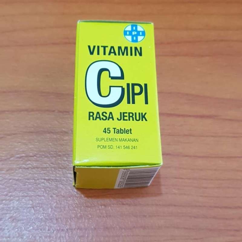 Jual vitamin C IPI vit C IPI 50 mg isi 45 tablet rasa jeruk di Seller Apotek Arkadia Official ...