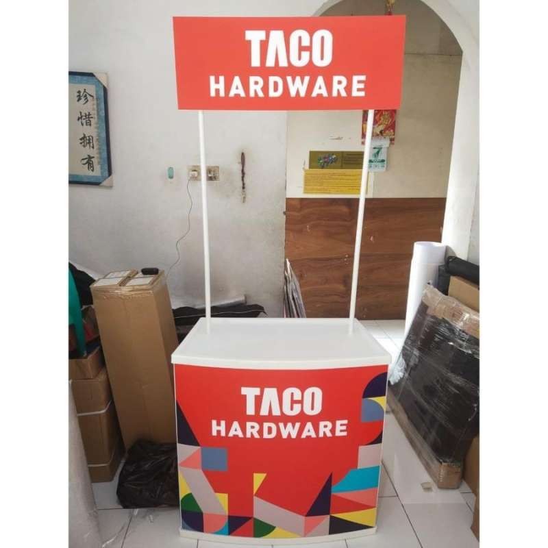 Jual Event desk plus stiker di Seller pumaprinting - Pejagalan, Kota ...