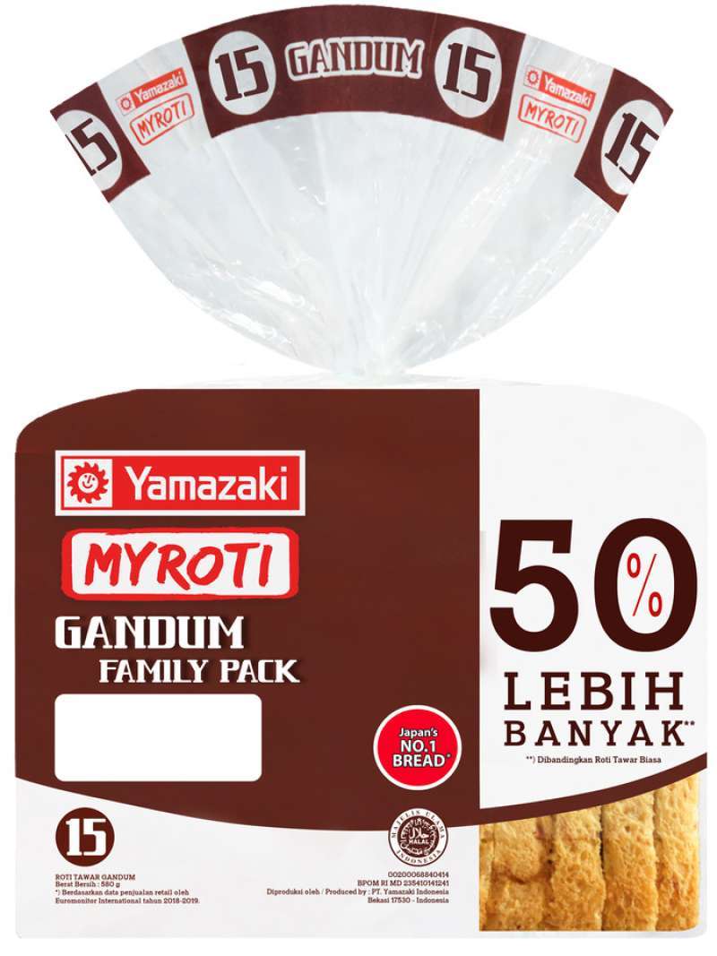 Jual Yamazaki MyRoti Roti Tawar Gandum Kupas isi Family Pack di Seller ... Jual Yamazaki MyRoti Roti Tawar Gandum Kupas isi Family Pack di Seller ...