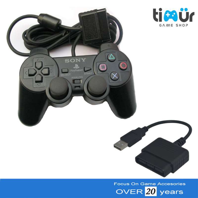 Promo Stik Stick PS2 Tw + Converter USB Single PS2 ke PS3 PC Diskon 27% ...