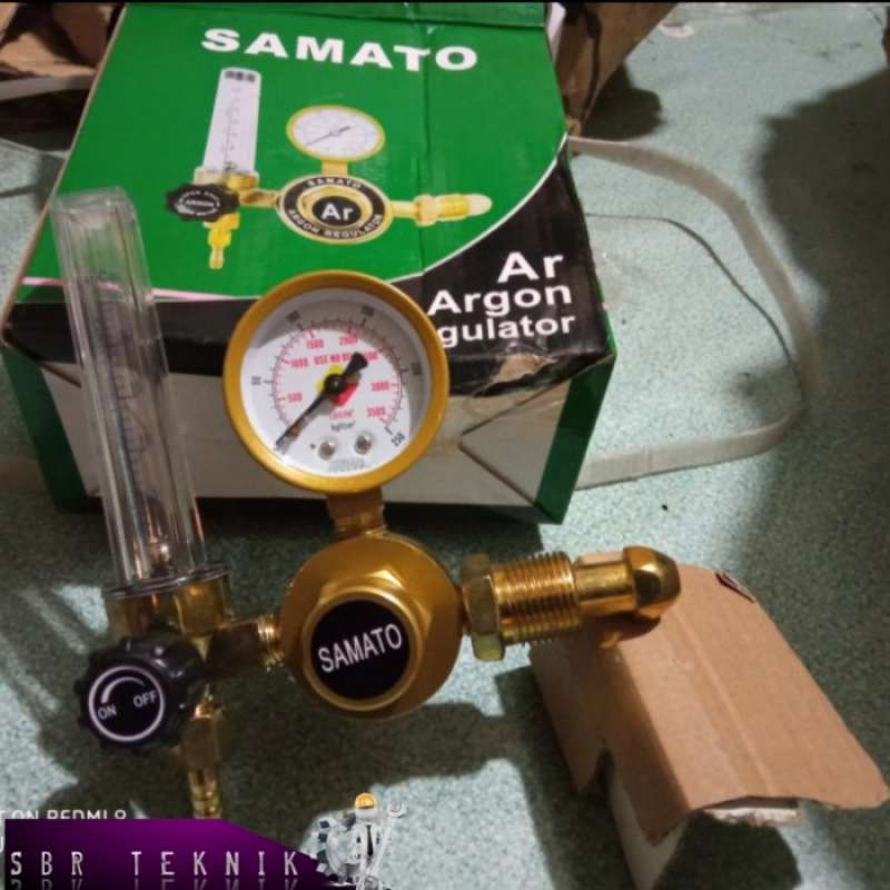 Promo regulator argon tabung oksigen samato JAPAN - regulator las argon ...