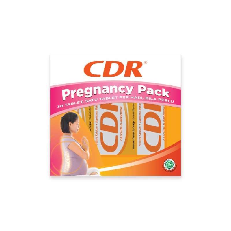 Jual Pregnancy Pack (cdr Rasa Jeruk 10 Tablet X 3 Unit) Di Seller ...