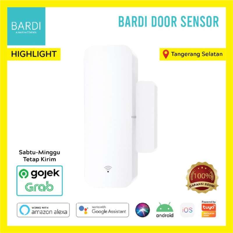 Jual Bardi Door Window Sensor Wireless Smart Alarm Kit Sensor Pintu Ori ...