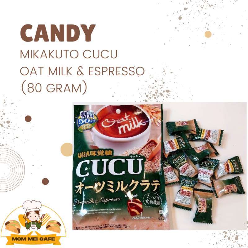 Jual Permen Mikakuto Cucu Oat Milk & Espresso Candy Di Seller Mom Mei ...