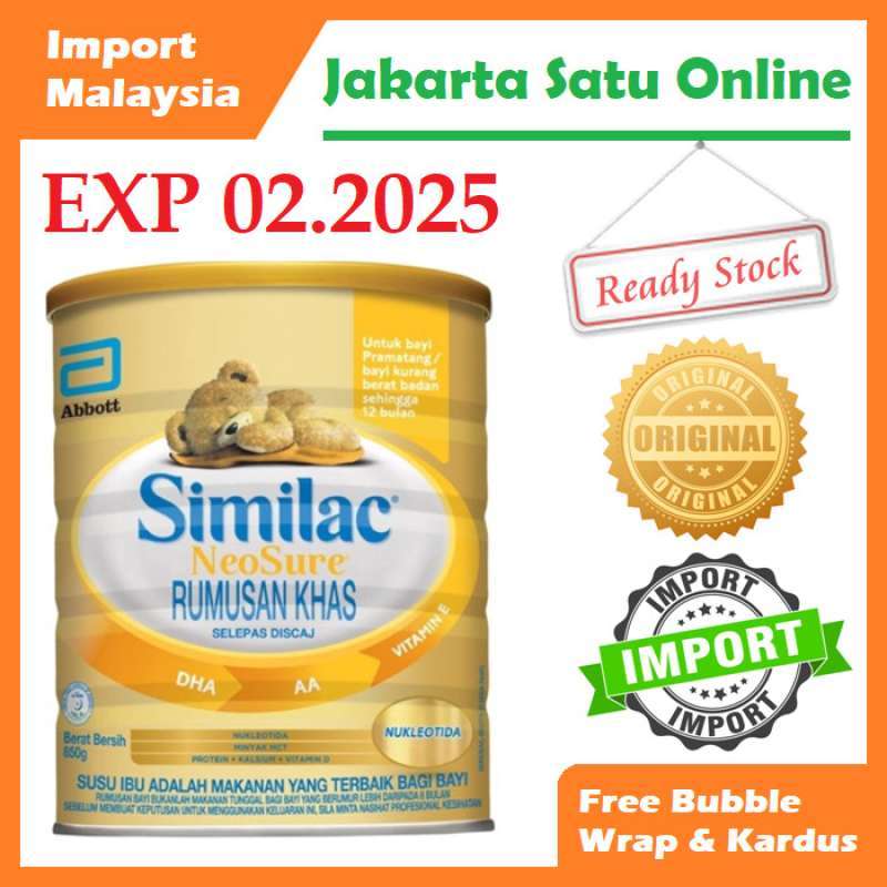 Promo susu formula Similac NeoSure 850 / Neo Sure 850gr 0-12bulan susu ...