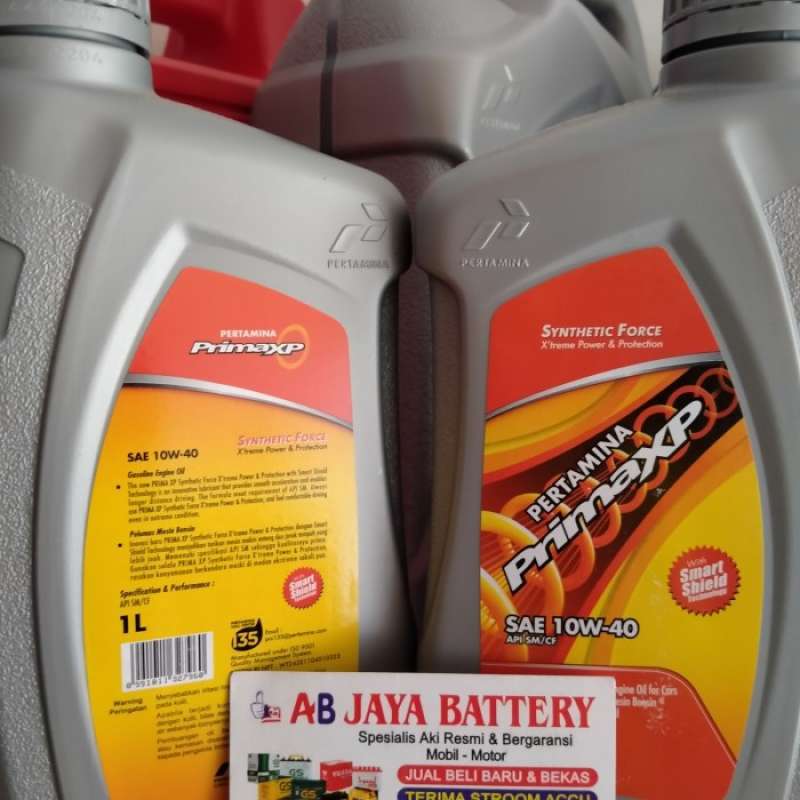Promo Oli Pertamina Prima Xp Sae 10W-40 Api Sm / Cf , Isi 1 Liter ...