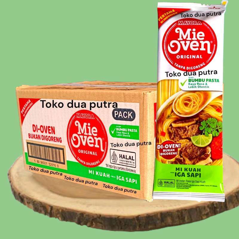 Jual Mie Oven Mi Instan Kuah Rasa Iga Sapi 24 Bungkus Di Seller ...