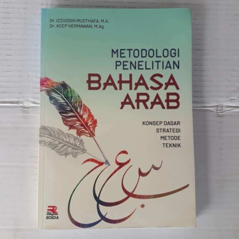 Jual Metodologi Penelitian Bahasa Arab By Dr.izzuddin Mustafa ,m.a Di ...