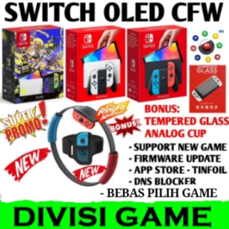 Jual NINTENDO SWITCH OLED CFW 256GB FULL GAME SWITCH OLED CFW di Seller Emma Store - Tegal ...
