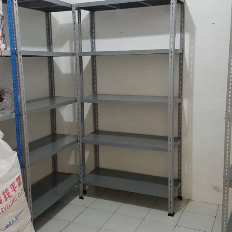 Promo Rak Besi Tinggi 2 Meter Panjang 1 Meter Lebar 40 Cm 5 Susun ...