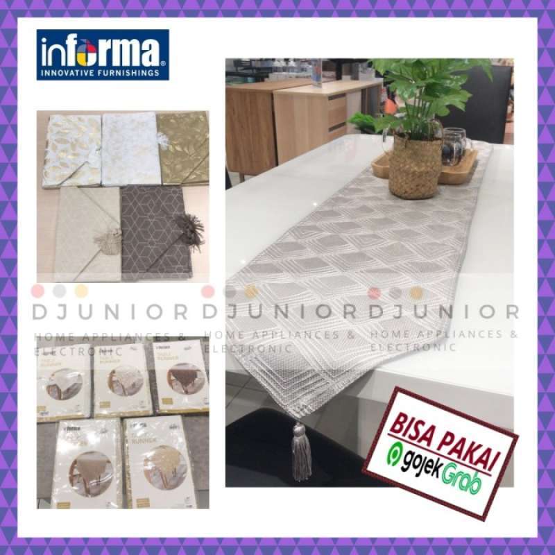 Promo Informa - Table Runner Taplak Meja Panjang Ruang Tamu Minimalis ...
