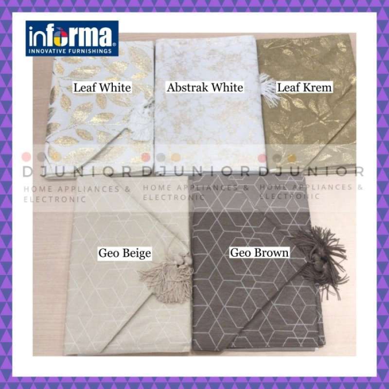 Promo Informa - Table Runner Taplak Meja Panjang Ruang Tamu Minimalis ...