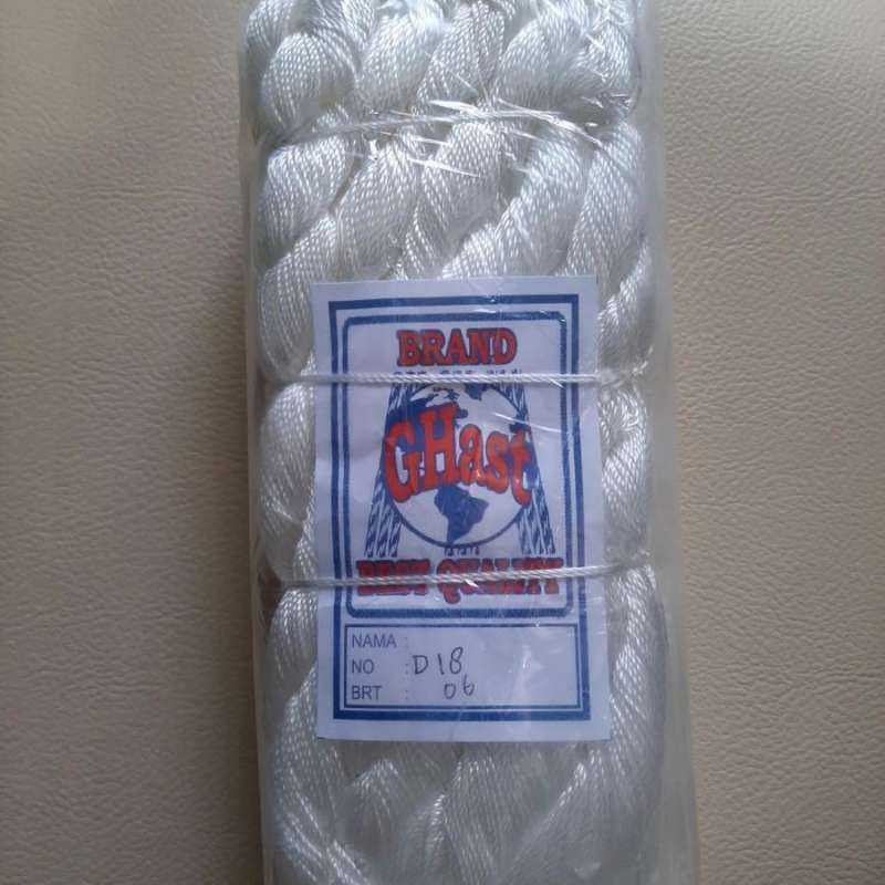 Jual Tali nilon serbaguna putih,benang nilon putih jaring nelayan 1pak ...