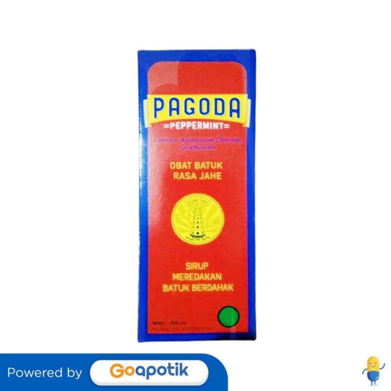 Jual Pagoda Peppermint Obat Batuk Rasa Jahe Syrup 100 Ml Di Seller ...