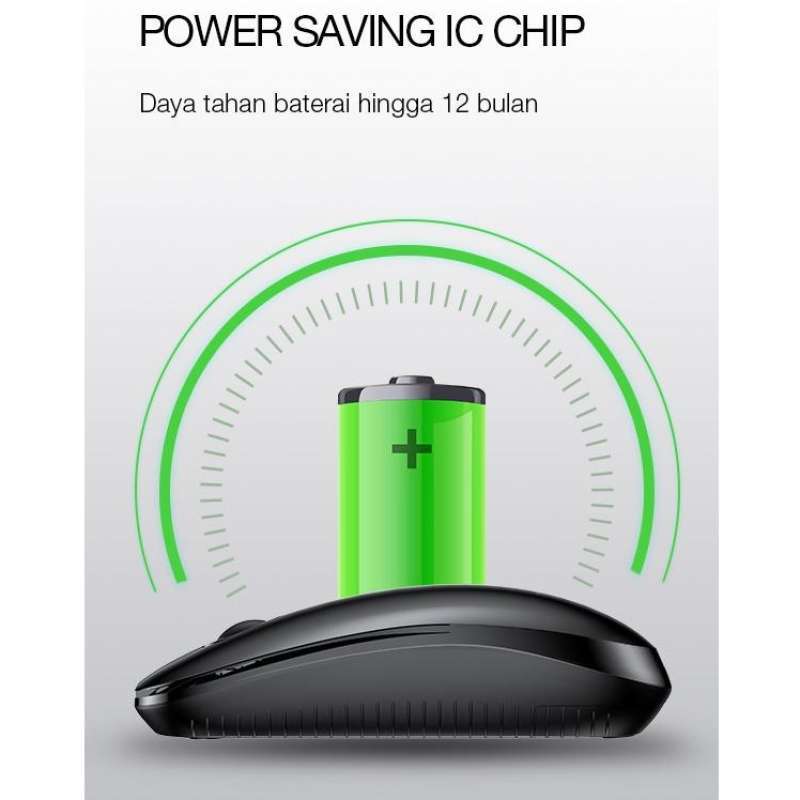 Promo Robot M330 Wireless Mouse Silent Key Cherry Scroll Diskon 18% Di ...