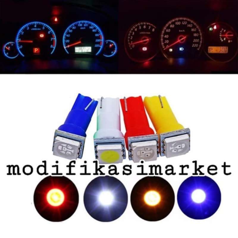 Jual LED T5 COB SPEEDOMETER SUPER BRIGHT LAMPU LED SPEEDO PANEL ...