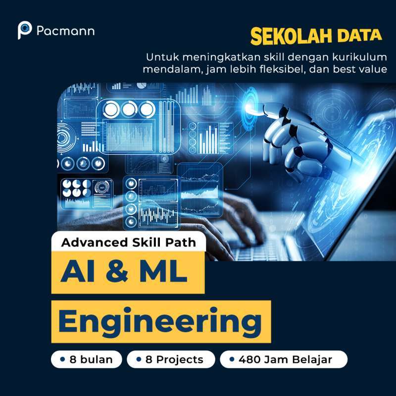 Jual Pacmann Ai Skill Upgrader Program Advanced Artificial Intelligence & Machine Learning ...