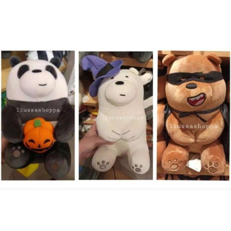 Jual Boneka We Bare Bears We Bare Bears Halloween Plush Di Seller Denta Toys Kalibata Kota