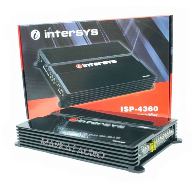 Jual Limited Power Amplifier 4 Channel Intersys Isp-4360 4ch Eksklusif ...