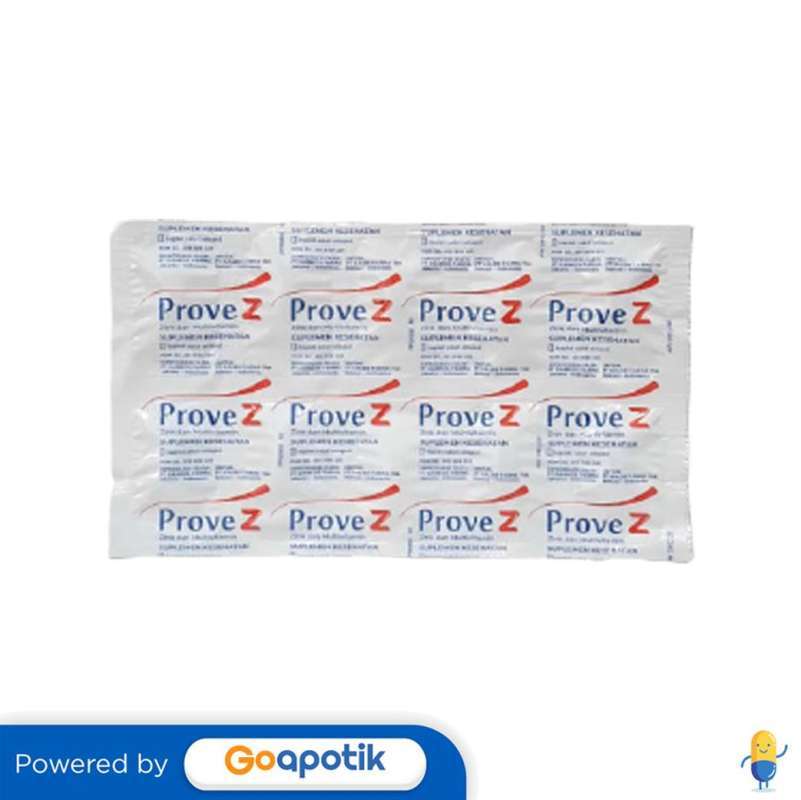 Jual PROVE Z STRIP 10 KAPLET di Seller Apotek Habibi Manislor ...