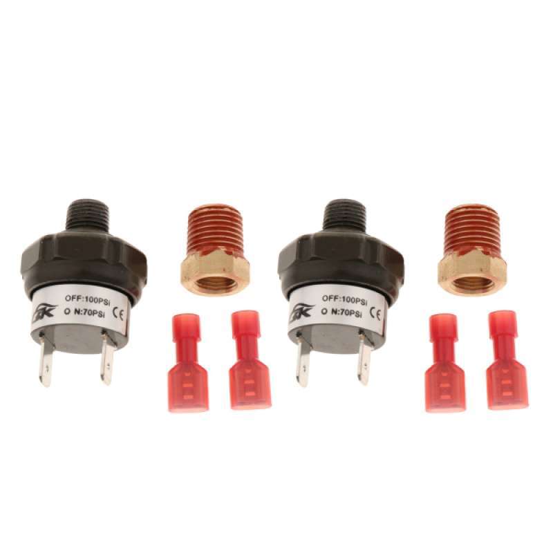 Jual 2pcs Aluminum Air Compressor Pressure Control Switch with ...