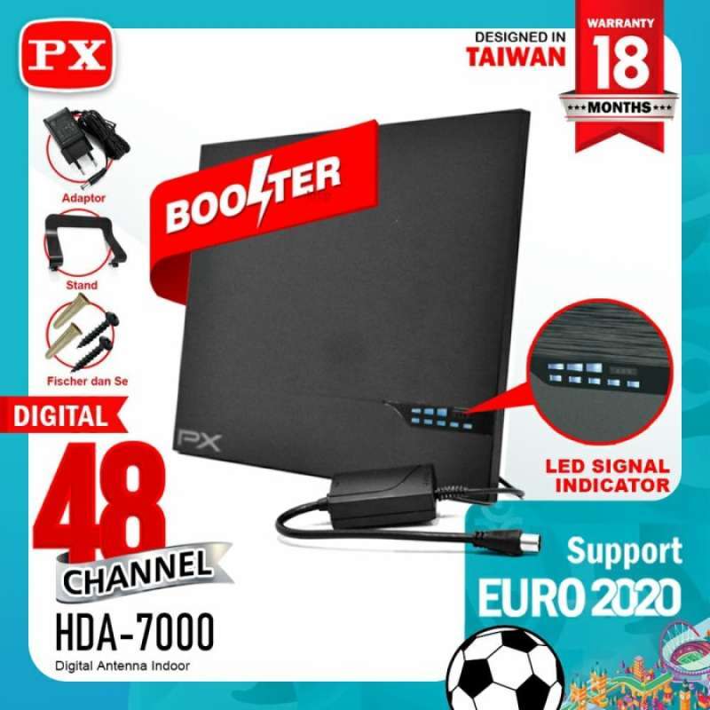Promo Limited Antena Tv Smart Digital Analog Px Hda 7000 Booster Indoor Led Bar New Diskon 17% ...