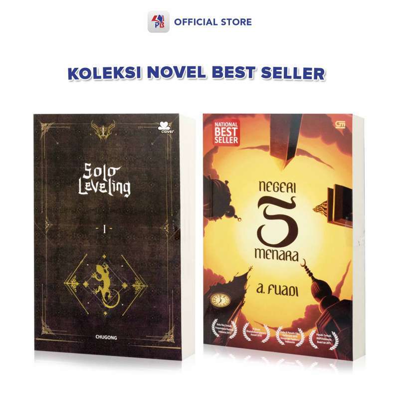 Jual Buku Novel Seri Negeri 5 Menara / Solo Leveling 1 / Re dan ...