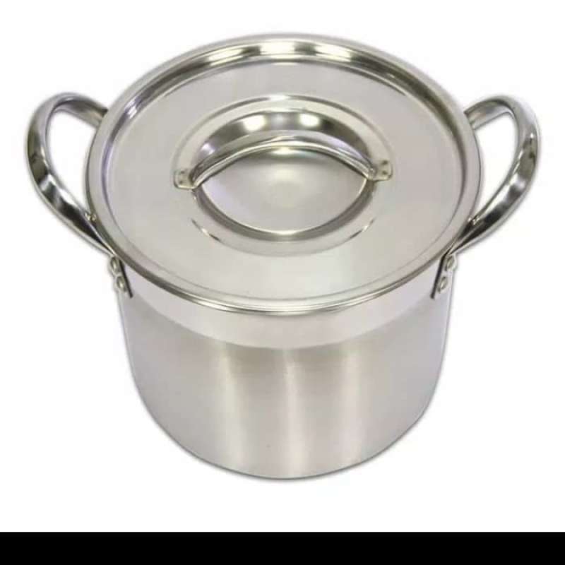Promo PANCI STOCK POT STAINLESS SUPRA UKURAN 8 QT / 7,5 LITER Diskon 44 ...