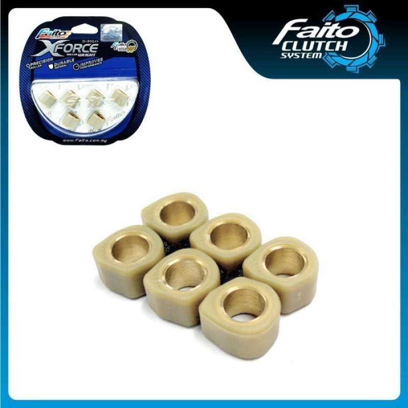 Jual SLIDING ROLLER VARIO 110 CBS TECHNO KARBU 12 GRAM X-FORCE FAITO di ...