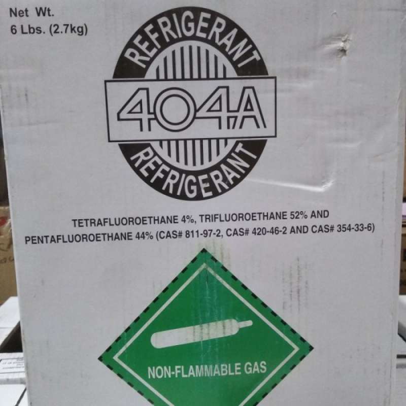 Promo Freon R404a Refrigerant 2.7kg Tabung Kecil Diskon 23% Di Seller Dazzle Store - Kebon ...