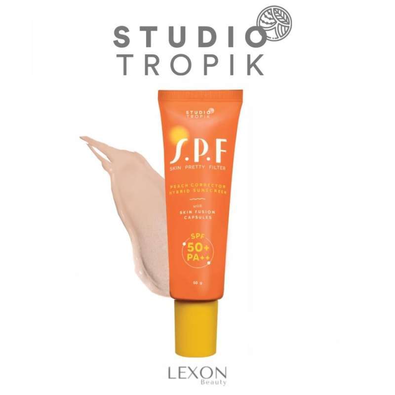 Jual [Studio Tropik] SPF 50+ PA++ Peach di Seller Lexon Beauty Official ...