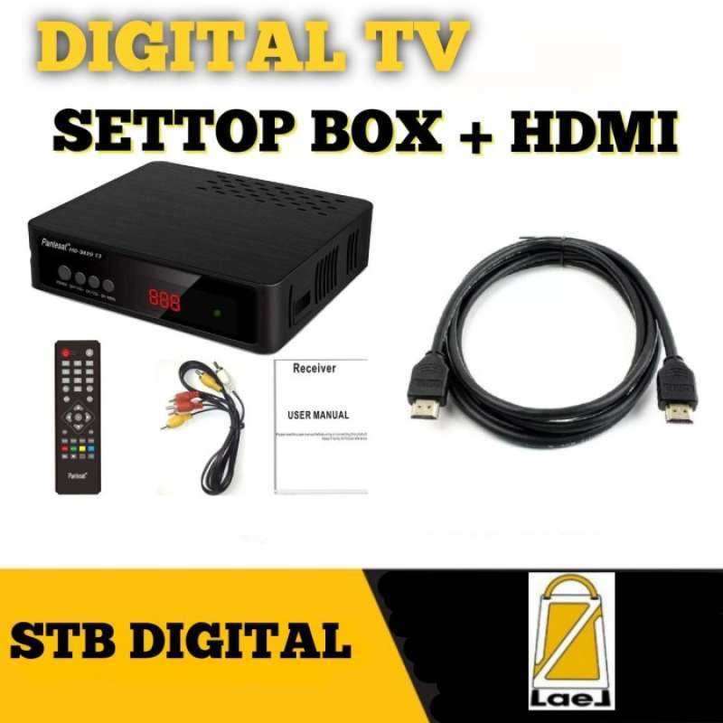 Promo Set top box digital TV dvbt2 | digital tuner box | digital TV ...
