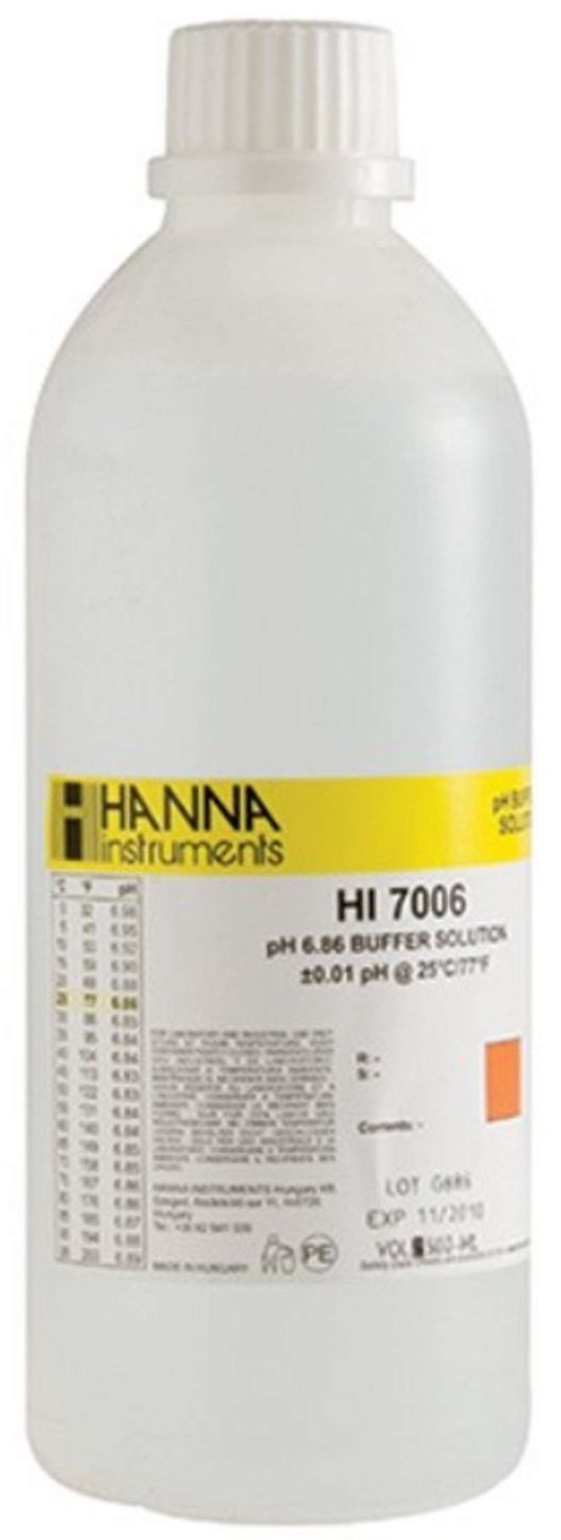 Jual STANDAR KALIBRASI BUFFER SOLUTION PH 6.86 500ML|HANNA HI7006L HI-7006L di Seller Afifah ...