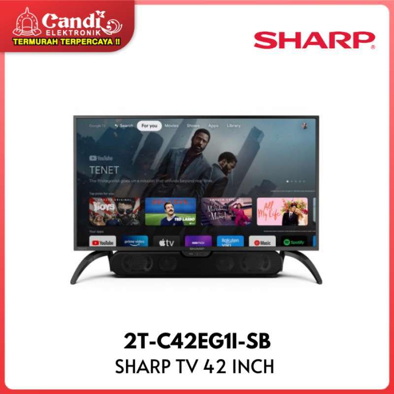 Promo SHARP Aquos LED Full HD Digital Broadcaster Compatible TV (DVB-T2 ...