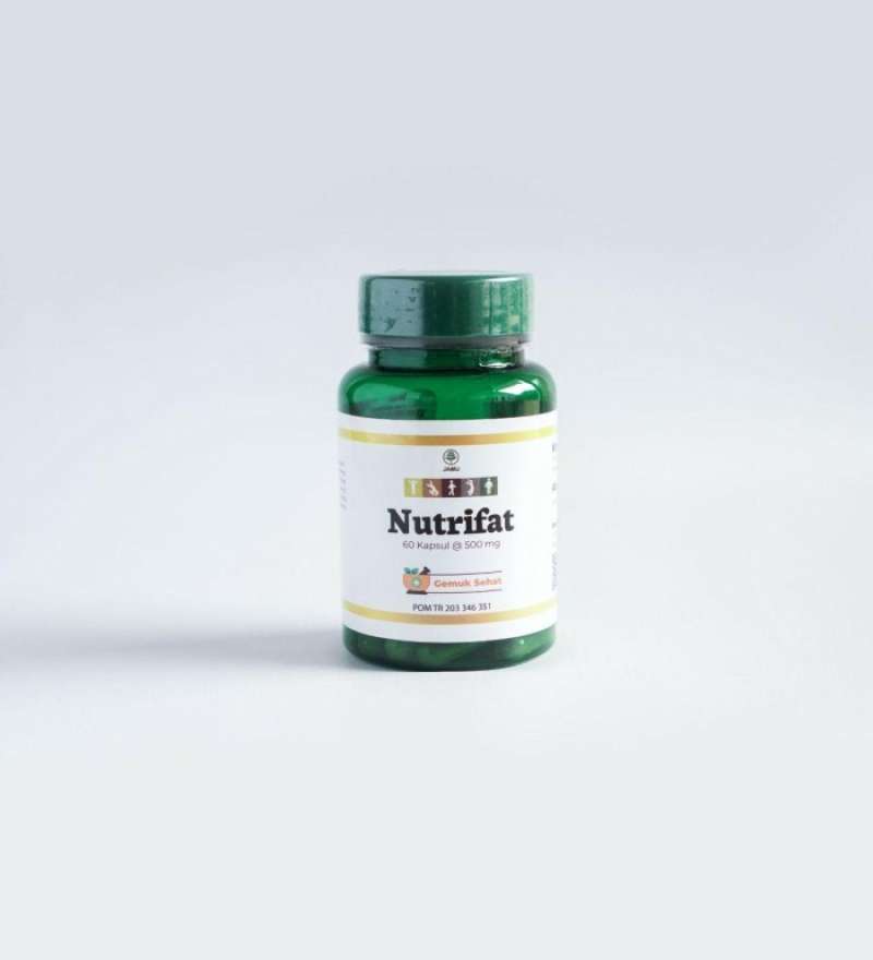 Jual Nutrifat Penambah Berat Badan - Gemuk Sehat 60 Kapsul - Obat Gemuk ...
