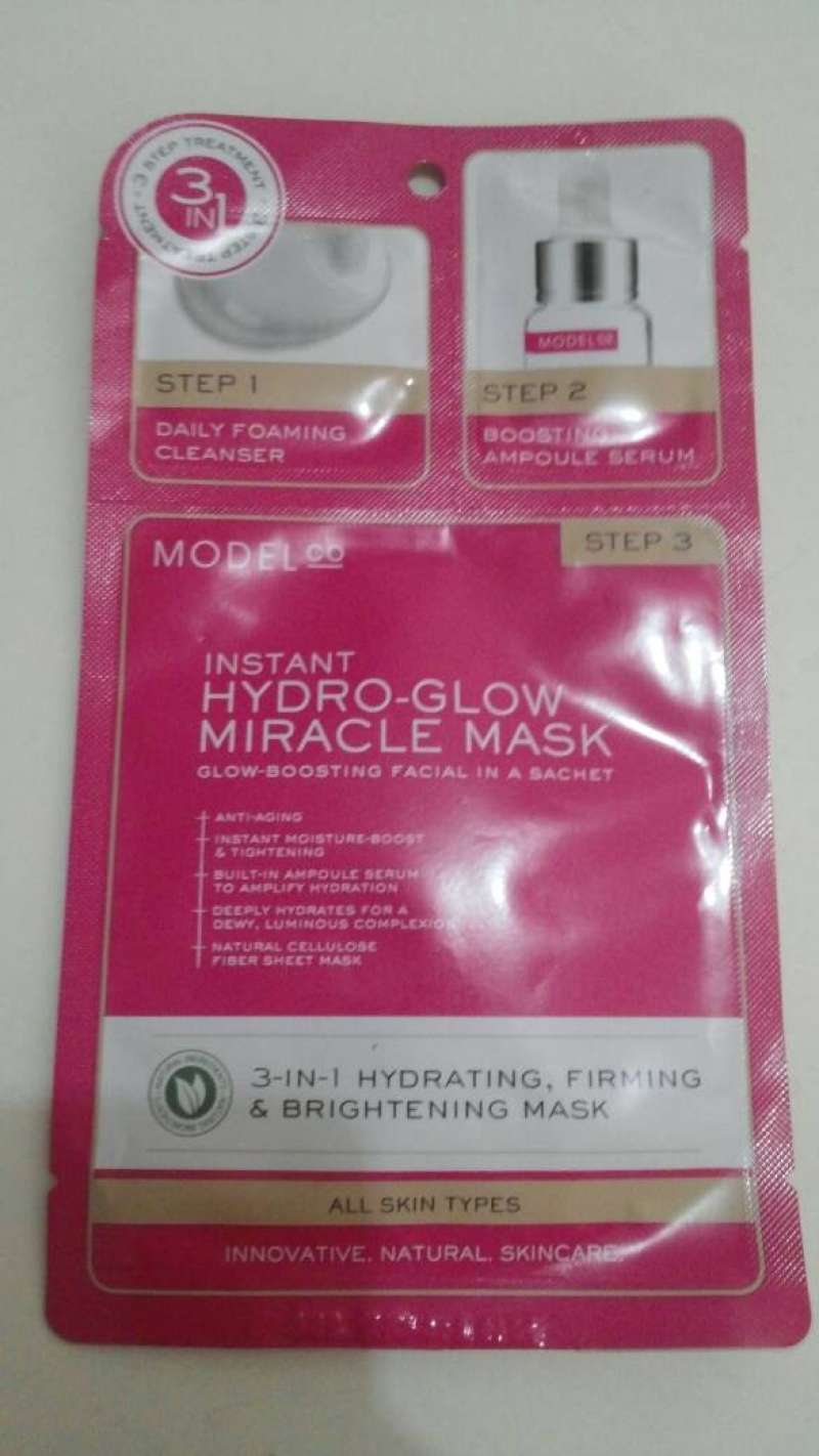 Jual ModelCo MODEL CO HYDRO-GLOW MIRACLE MASK di Seller Flower Beauty ...