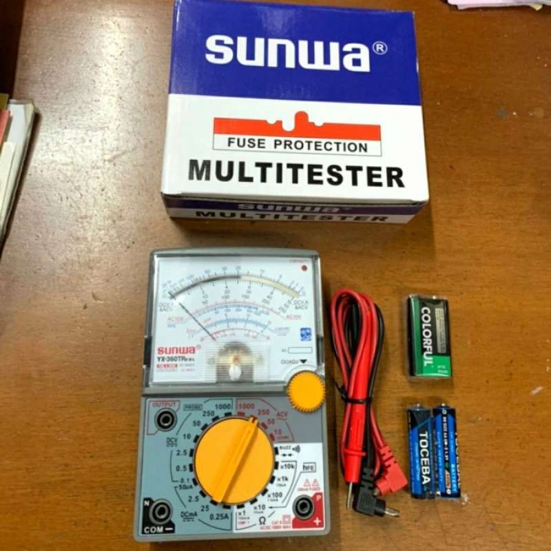 Promo MULTIMETER MULTITESTER SUNWA ORIGINAL KS268 Diskon 33% di Seller ...