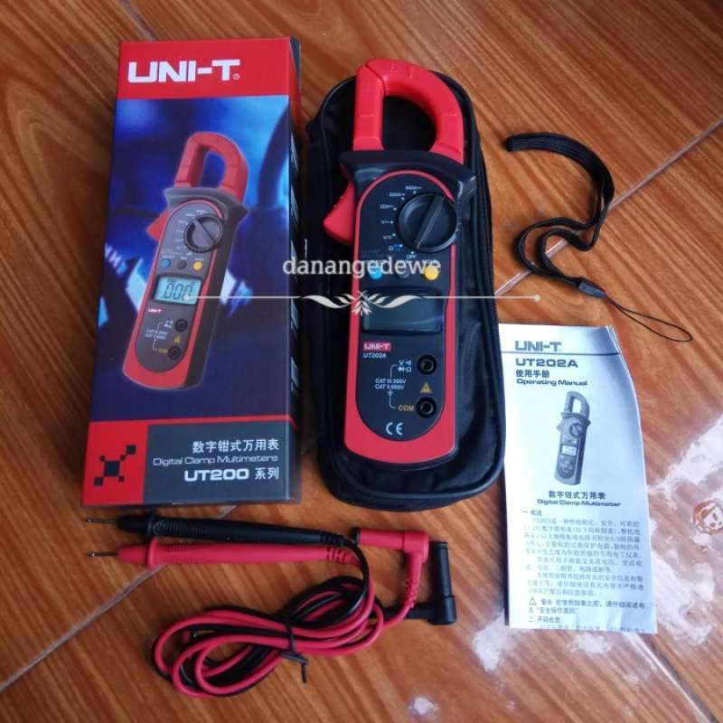 Jual Original Tang Ampere Ac-dc / Digital Clamp Meter Uni-t Ut202a / Ut ...