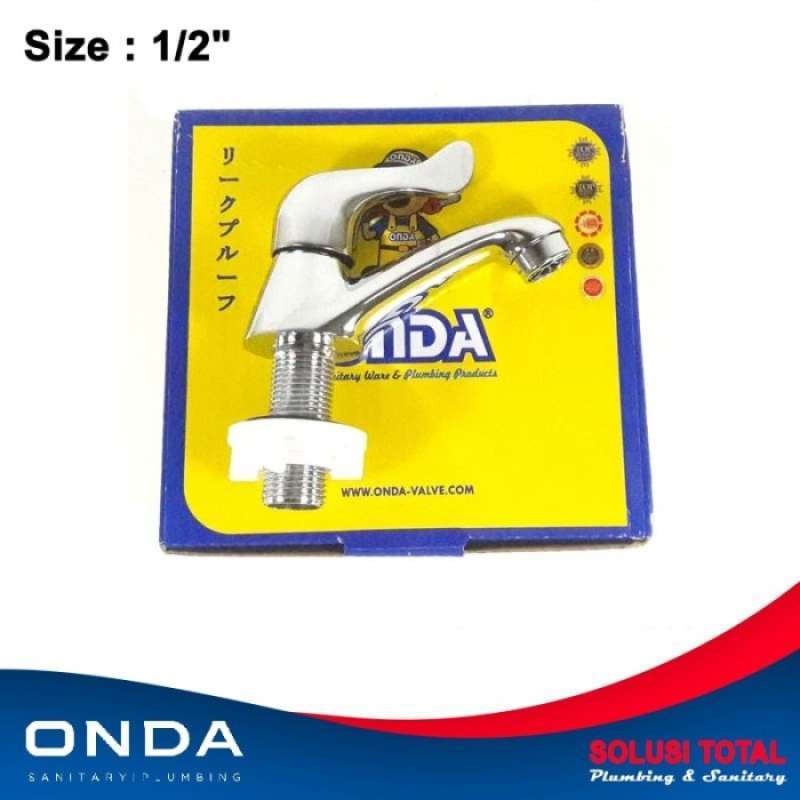 Promo Keran Kran Air Wastafel Cuci Tangan ONDA Y 316 FA 1/2 Inch Basin Tap TERBAIK Diskon 33% di ...