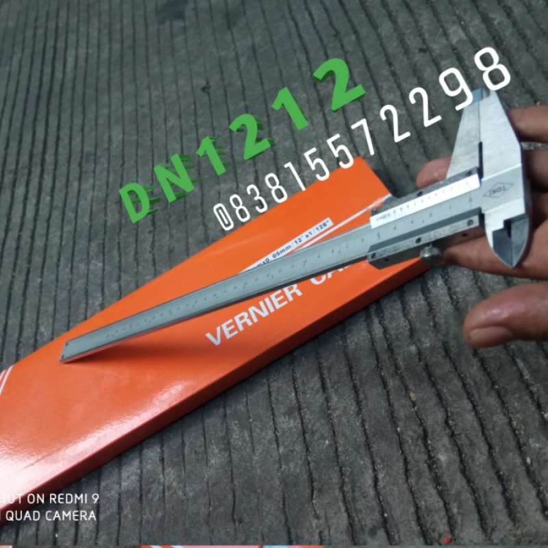 Promo ALAT UKUR MANUAL 12 SIGMAT MANUAL TOKI 12INCH VERNIER CALIPER 300 ...