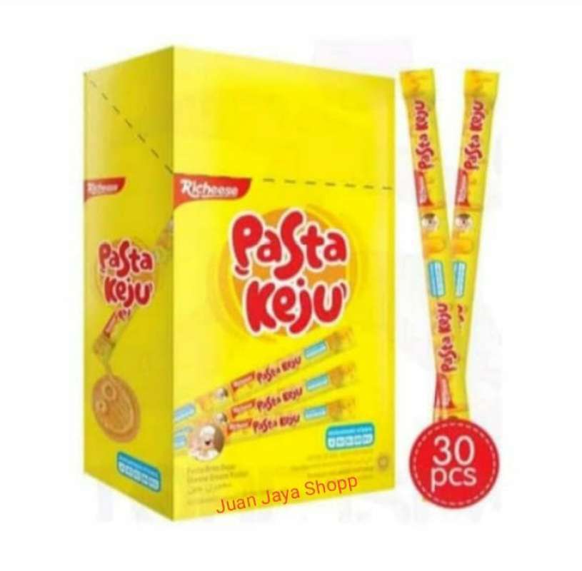 Jual Richeese Nabati Pasta Keju 8gr [30 Pcs/box] Di Seller Juan Jaya ...