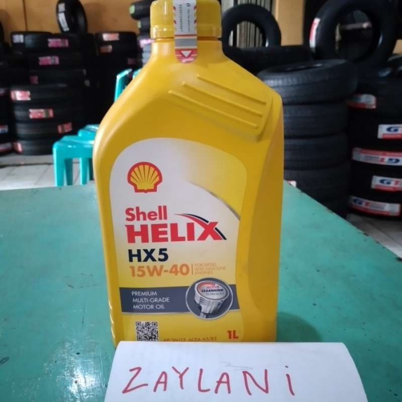 Jual Shell Helix Hx5 15w-40 (1 Liter) Di Seller Mqueen Auto Car - Duren ...